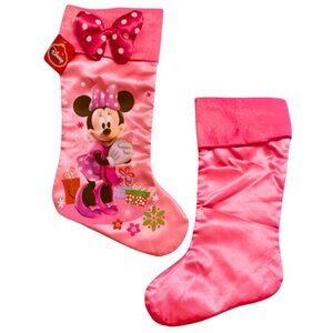 Disney | Holiday | Disney Minnie Mouse Christmas Stocking With Attached ...